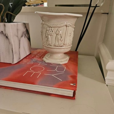 Mid Century French Portrait Plaque of Saint Fabiola After Jean-jacque ...