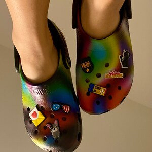 Spooky Croc Charm , Skeleton Croc Charm , Ghost Croc Charm , Bat Glow ...