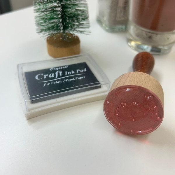 Personalized Book Stamp | Round Library Stamp | From the Library of ...