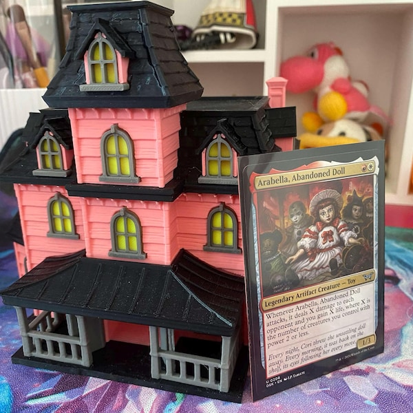 MTG Haunted House Deck Box | Magic the Gathering | EDH | 100 Card ...