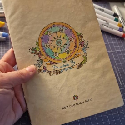 Dnd 5e Campaign Diary: Taste of Adventure Character Journal PDF ...