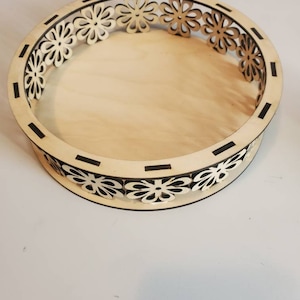 Decorative Round Box Svg Files, Vector Files for Wood Laser Cutting - Etsy