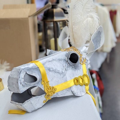 Horse Head Costume mask Pattern - Etsy