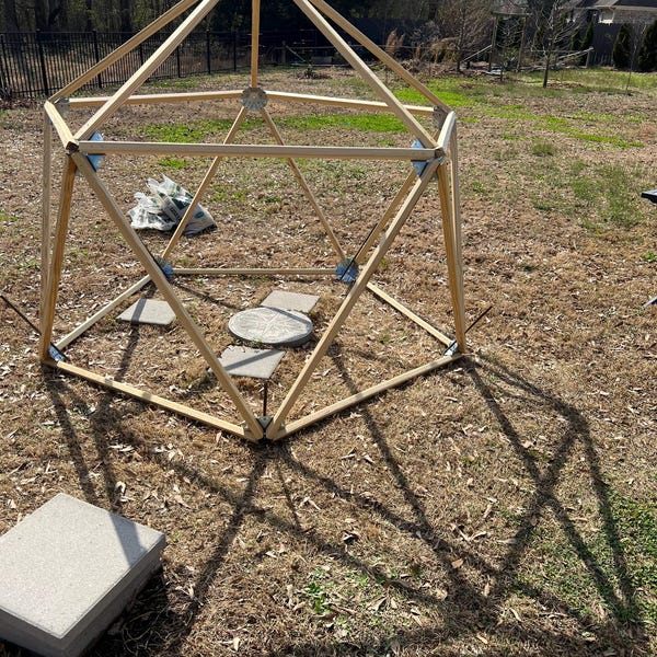Magidome Geodesic Dome Connectors: DIY Shed, Yurt, Greenhouse - Etsy
