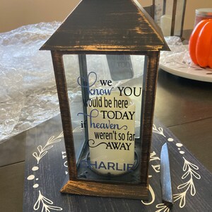 Always Loved Never Forgotten Lantern - Etsy