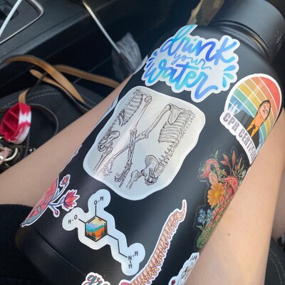 Dopamine Molecule Vinyl Sticker - Etsy