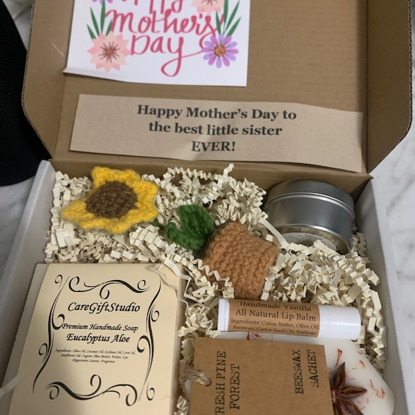 Mothers Gift Box, Gift Box for Grandma, Birthday Gift Set, Self Care ...