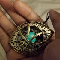 Doctor Strange Necklace, Eye of Agamotto Amulet Necklace, Perfect Gift ...