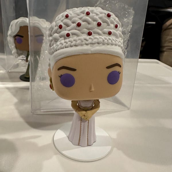 Custom Pop of Queen Alicent Hightower in Her Wedding Dress. - Etsy