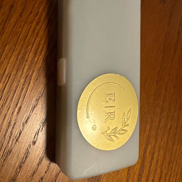 Initials Embosser｜custom Personal Embosser｜wedding Embosser｜from the Library Of｜custom Embossers ...