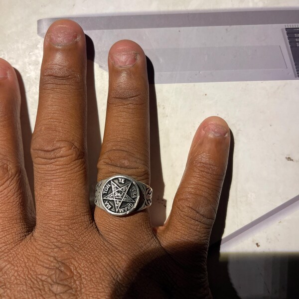 Prince Seere Goetia Ring Ars Goetia Demon Seal - Etsy