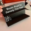 Bookcase Bookend - Person Pushing Bookcase - 3D Printed - Book Lover ...