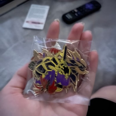 Rajang Monster Hunter Thumbs up MHW Fan Made Pin - Etsy
