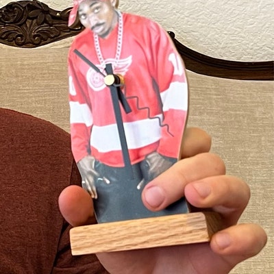 Dwayne Johnson the Rock Clock - Etsy