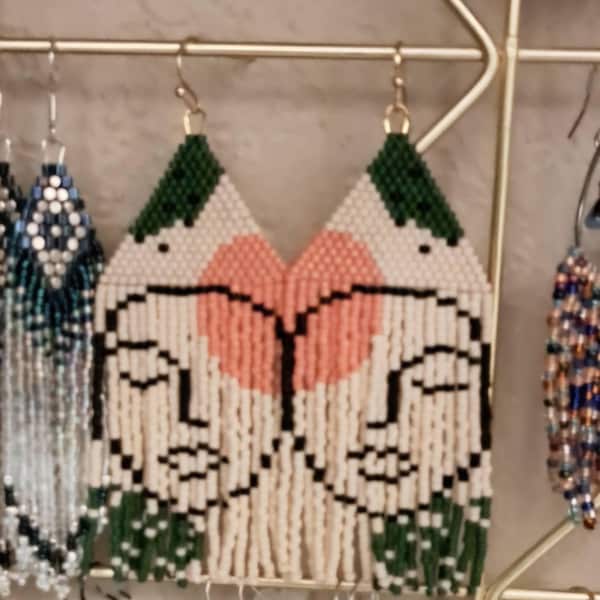 Luna Moth Bead Loom Bracelet Patterns Seed Bead Crescent Moon Native ...