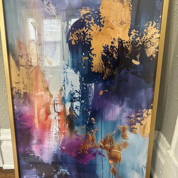 Abstract Painting, Digital Download, Large Abstract Print, Abstract ...