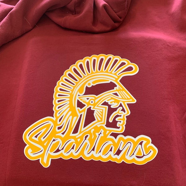 Spartans Script SVG Digital Files - Etsy