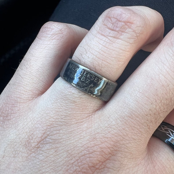 500-dollar Bill Silver Certificate Coin Ring. Handcrafted 1 Oz .999% ...