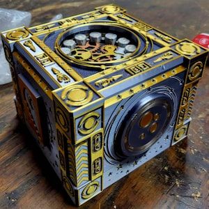 One of a Kind Cryptex Cylinder Puzzle Box STL Files and Assembly ...