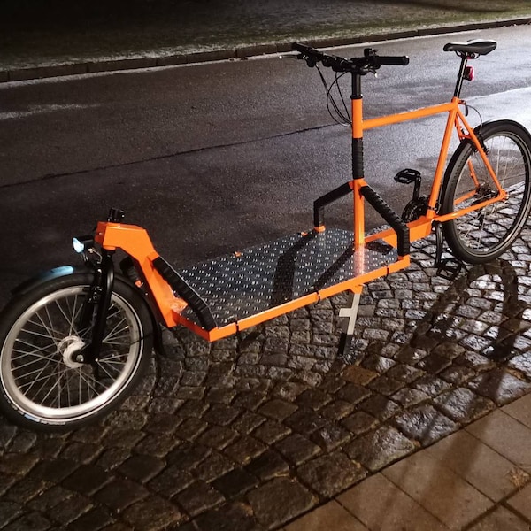 DIY Cargo Bike - Plans and Blueprints, Building Info and 3D Model - Etsy