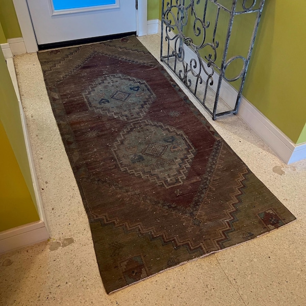 2x4 Oushak Rug,vintage Small Rug,2x4 Turkish Rug,2x4 Small Rug,turkish ...