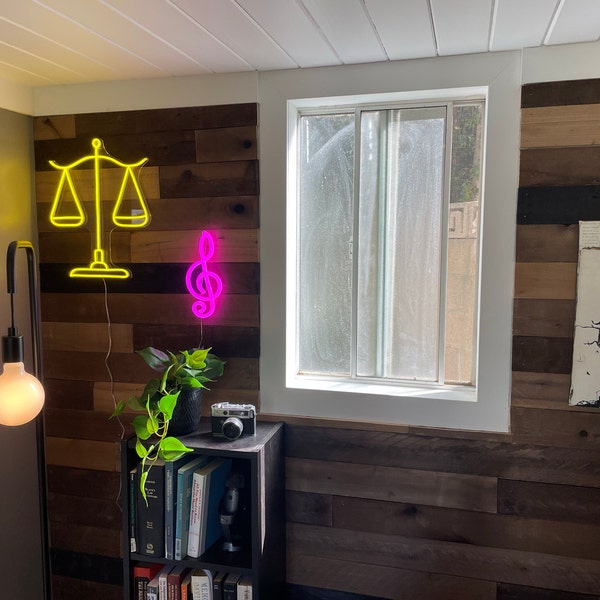 Personalized Lawyer Gift, Custom Scales of Justice Neon Lights, Scales ...