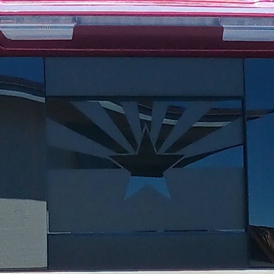 Fits 2006-2014 Honda Ridgeline Rear Middle Sliding Window American Flag ...