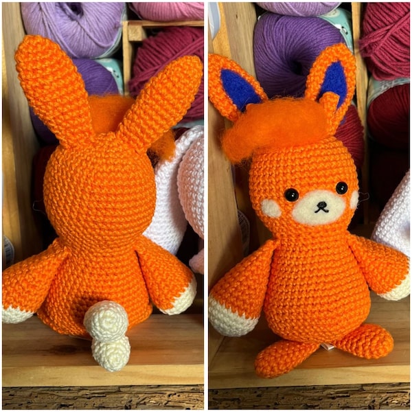Pawmi Amigurumi Crochet Pattern - PDF File - Pokemon Inspired Tutorial ...