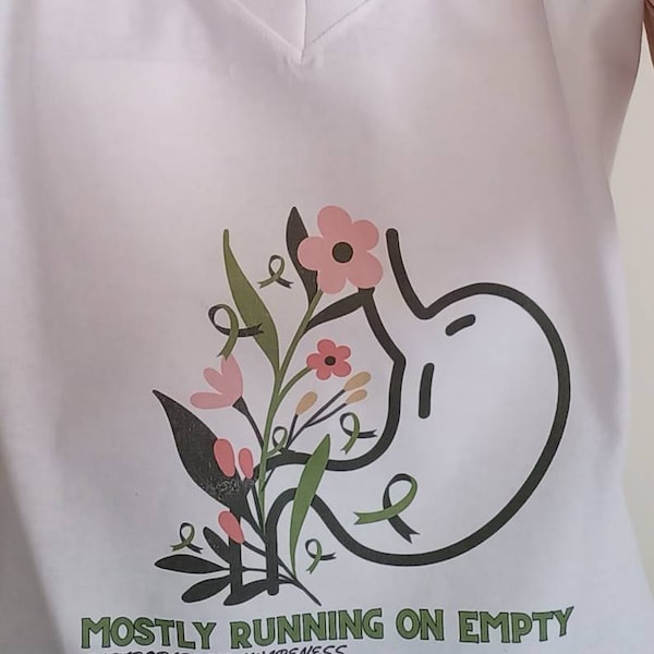 We Fight Together SMA Awareness Cream Ribbon Spinal Muscular Atrophy ...