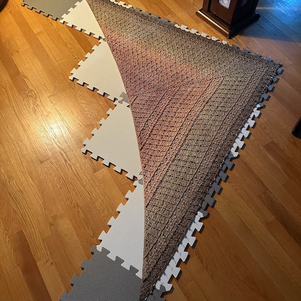 Crochet Pattern, Crochet Triangle Pattern, Triangle Pattern, Digital ...