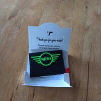 Mini Car Tag - Personalised - Etsy