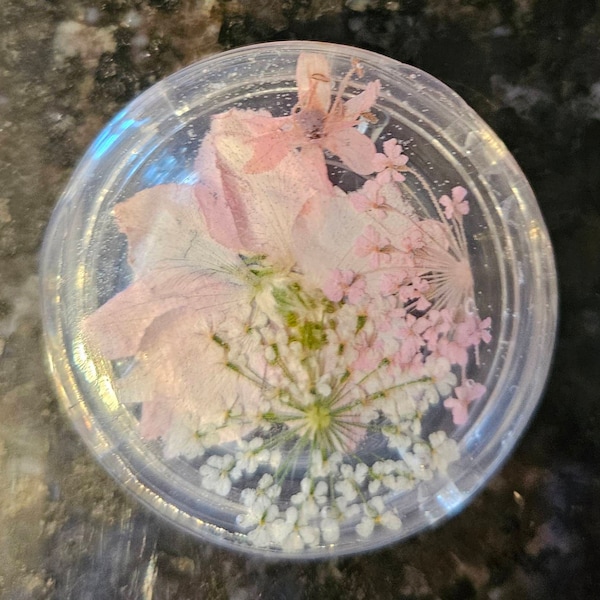 Natural Flowers Coasters,colorful Pressed Real Flowers Outdoor Coasters ...