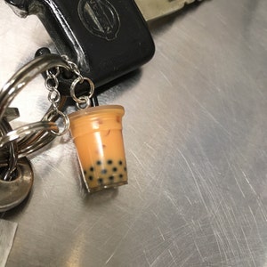 Boba Keychains Dalgona/sea Salt Series Bubble Tea Keychain | Etsy UK
