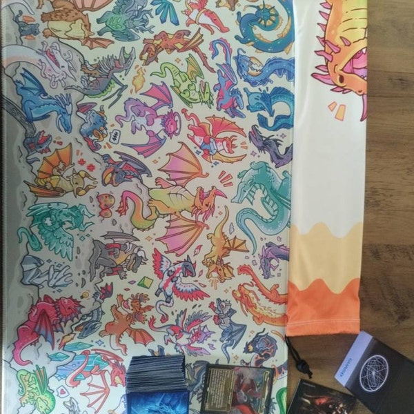 5 of Each Rin and Seri // Cat and Dog Tokens for Magic the Gathering - Etsy