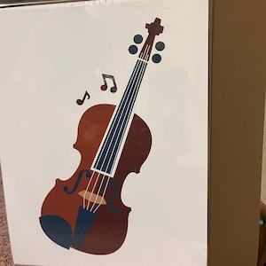 String Bass - SVG Cricut & Silhouette Cut Files. Abstract String Double ...