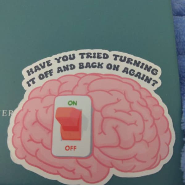 ADHD Sticker, Running Late, ADHD Planner, ADHD Gift Idea, Funny Adhd ...