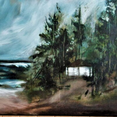 Slowly Learning, Abstract Painting, Original Artwork, Abstract Art ...