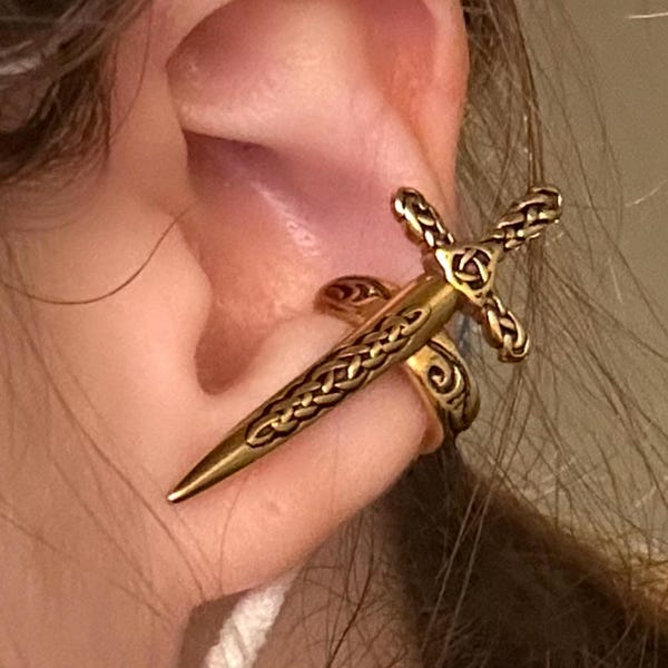 Front and Back Triangle Earrings, Triangle Earrings, Ear Jacket ...
