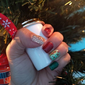 Christmas Vol 2 Dip Powder, Dip Powder for Nails, Christmas Dip Powder ...