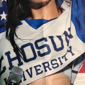 Yujin IVE IZONE Kpop American Flag Patriotic Tiktok Meme Trendy Room ...