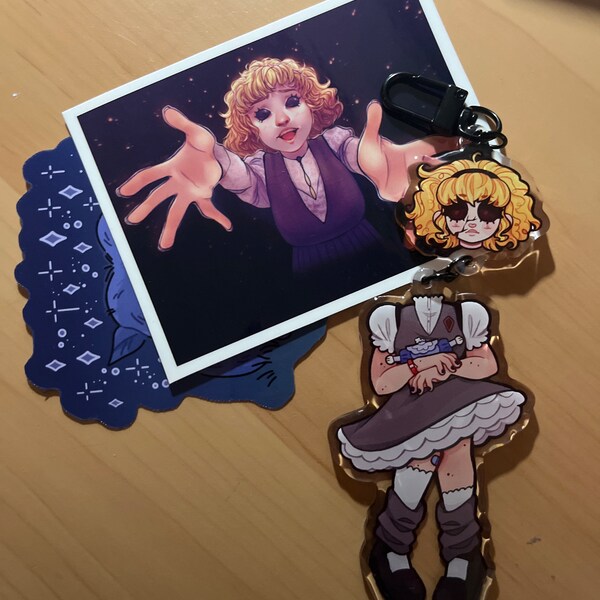 Split Doll Acrylic Keychain - Etsy