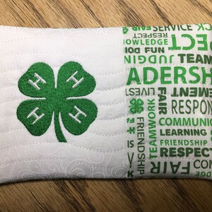 4-H Clover Digital Embroidery Design Machine Embroidery Pattern - Etsy