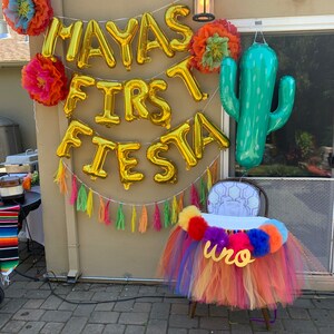 First Fiesta Balloons First Fiesta Decorations Fiesta First - Etsy