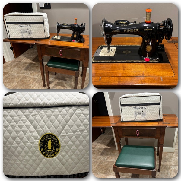 Kaity-black)singer Featherweight 221-222 Sewing Machine Cover - Etsy