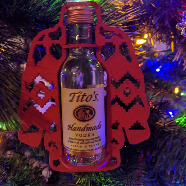 Tito's Ugly Sweater Christmas Mini Shooter Ornament File - Etsy