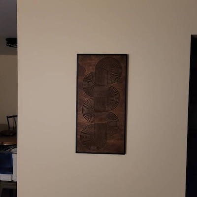 Karma Wall Decor, Modern Wood Wall Art, Rustic Wood Wall Art, Wood Wall ...