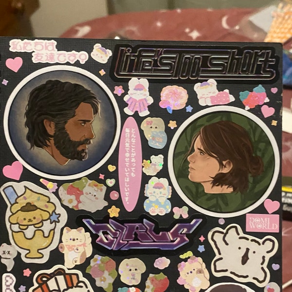 Joel and Ellie Stickers - Etsy