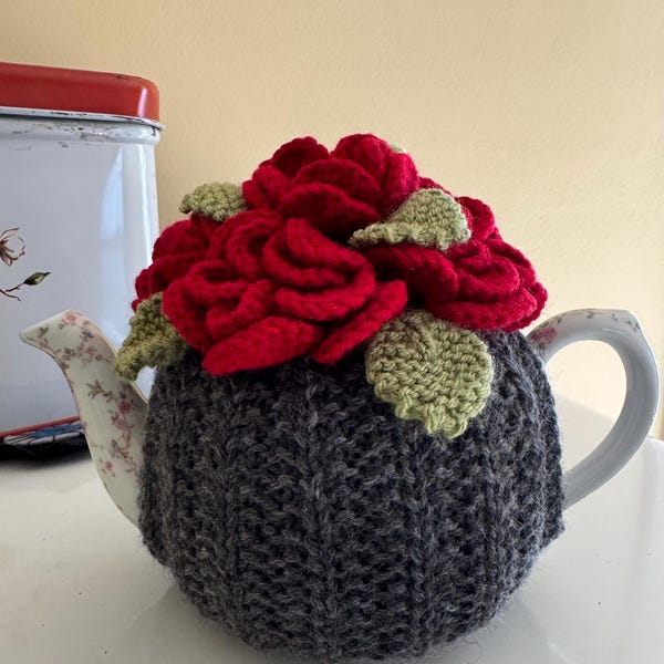 Crocheted Tea Travel Purse / Tea Purse / Tea Bag Holder in Pure Cotton ...