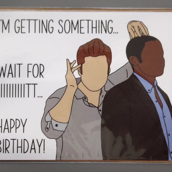 Psych Birthday Card: Shawn and Gus, Funny TV Show Gift - Etsy