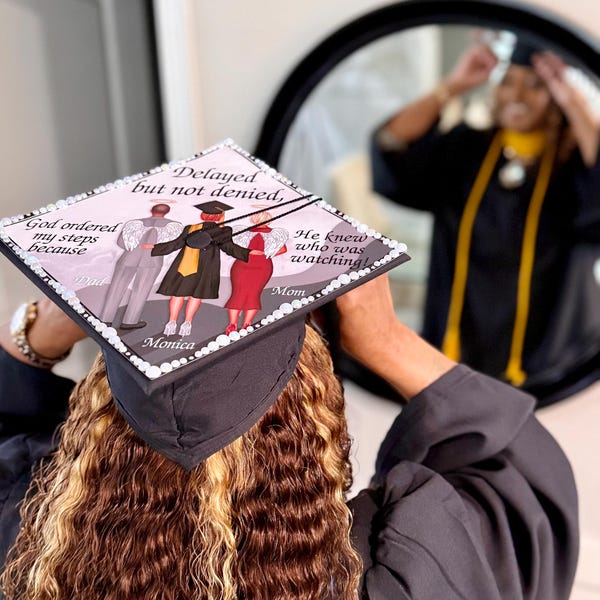 Personalized Military Graduation Cap Topper, Custom Army Graduation ...